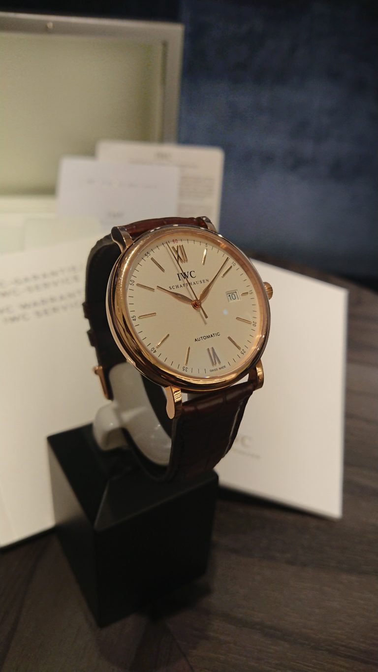 IWC ポートフィノ Ref.IW356504をお買取り致しました。2019年4月4日 ｜ エバンス｜東京 銀座のブランド腕時計専門店｜EVANCE
