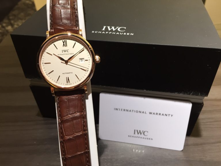 IWC ポートフィノ Ref.IW356504 ～ レッドゴールドの魅力 ～ 2019年7月9日 ｜ エバンス｜東京 銀座のブランド腕時計専門 ...